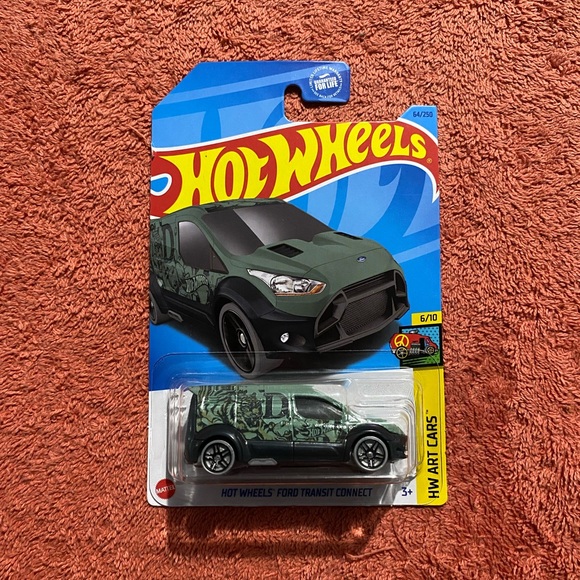 Mattel | Toys | Hot Wheels Ford Transit Connect | Poshmark